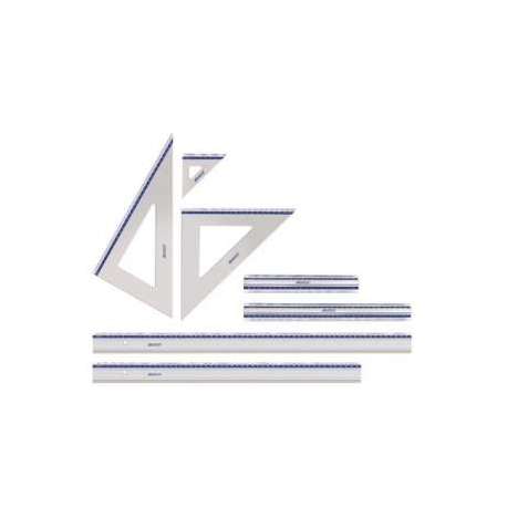 Righe e Squadre in metallo